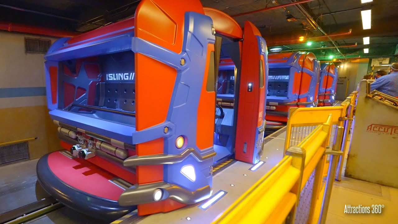 NEW Ride! Spider-Man Ride At Disney California Adventure | Avengers ...