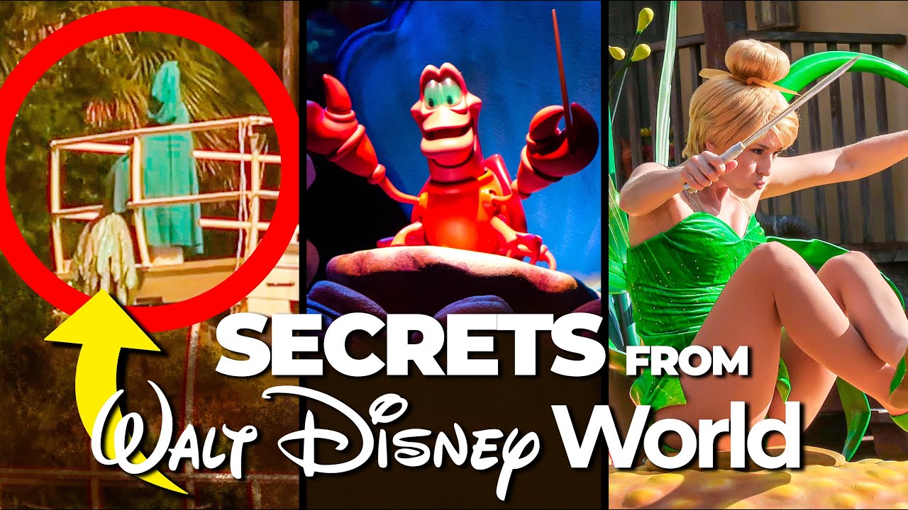 Top 7 Hidden Secrets At Walt Disney World Theme 