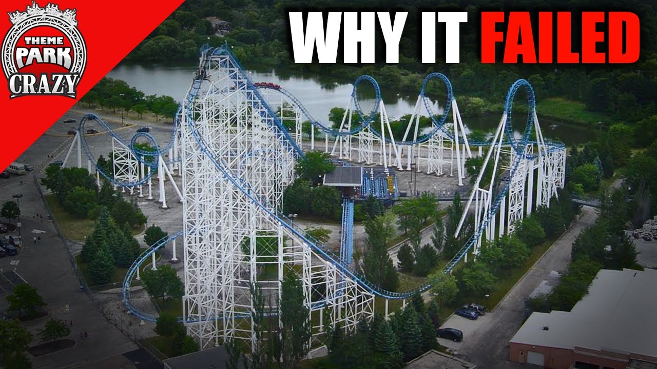 FAILED Roller Coasters: Shockwave At Six Flags Great America | Theme ...