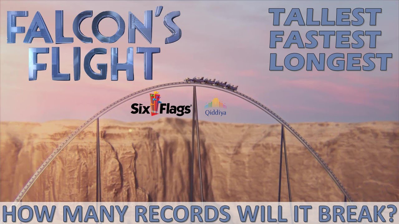 Falcon's Flight Analysis, Six Flags Qiddiya | World's Tallest, Fastest ...