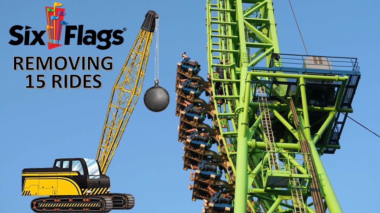 Six Flags Removing 15 Rides! But Which Ones? | Theme-Park.org