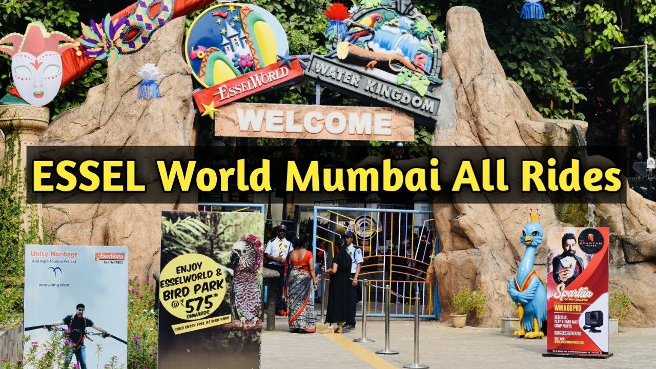 ESSEL World Amusement Park Mumbai All Rides | Water Kingdom Park Mumbai ...