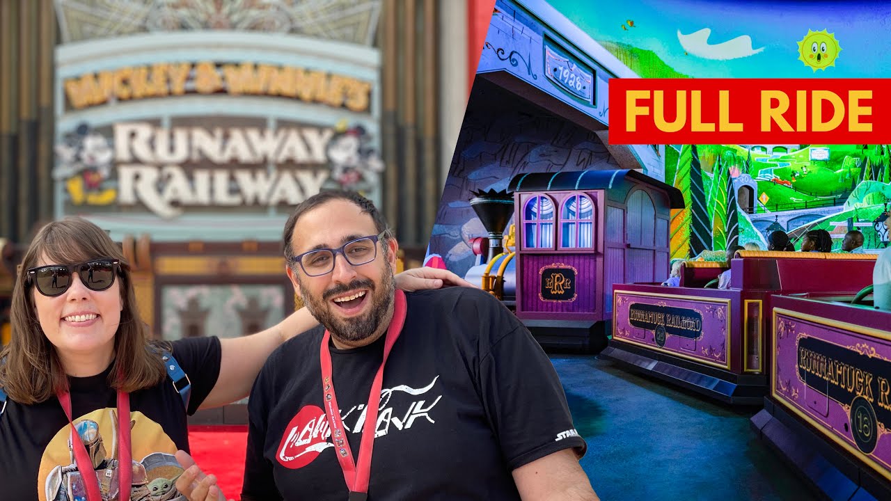 FULL RIDE: Mickey And Minnie’s Runaway Railway - Disney World’s New ...