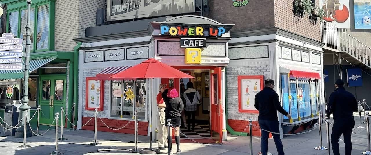 Power Up Cafe Opens At Universal Studios Hollywood | Theme-Park.org