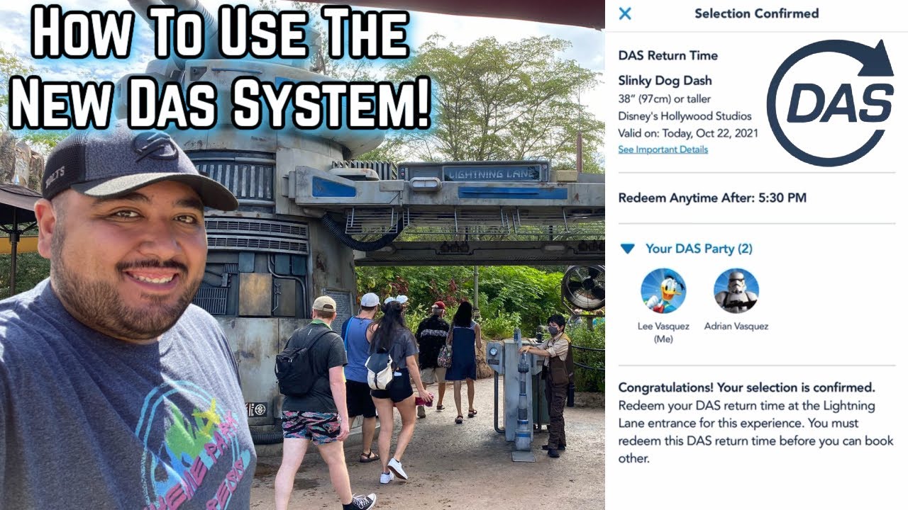 How To Use The NEW DAS System With Genie+ At Disney World! Everything ...