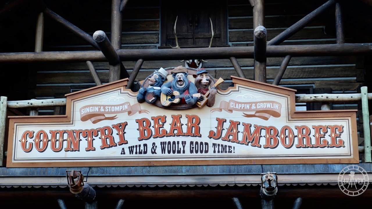 Country Bear Jamboree At Magic Kingdom 2022 Full Show In 4K | Walt ...