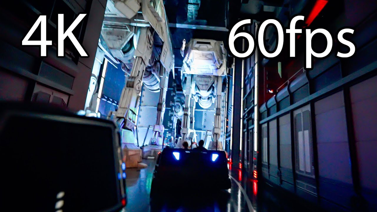 Star Wars: Rise Of The Resistance On-ride 4K POV @60fps Walt Disney ...