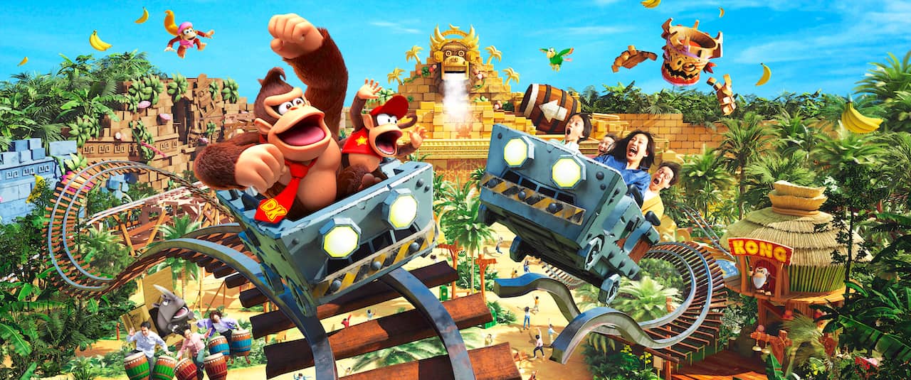 Universal Delays Donkey Kong Roller Coaster | Theme-Park.org