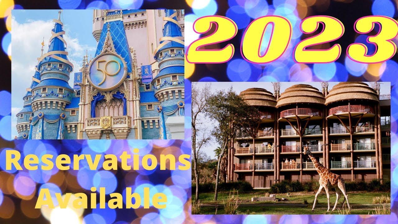 2023 Disney World Reservations!! | Theme-Park.org