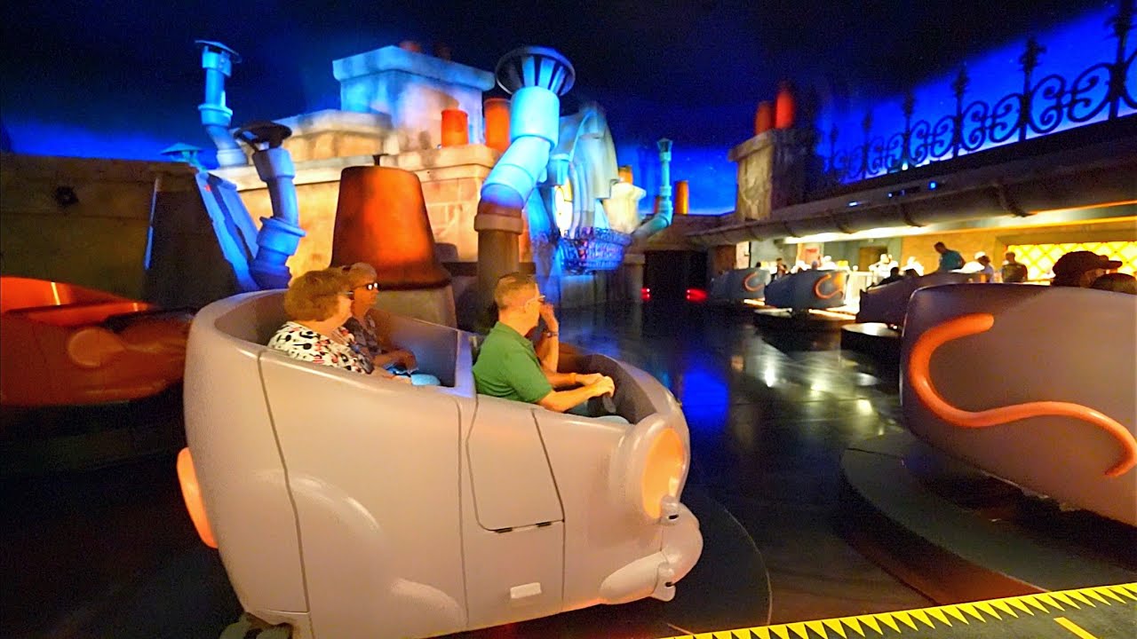 [NEW 2022] Remy's Ratatouille Adventure Full Ride Front Row POV Lowlight - Walt Disney World ...