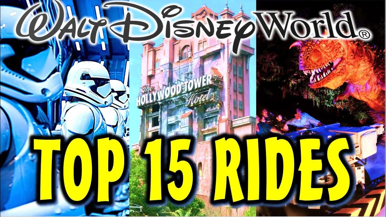 Top 15 Rides At Disney World Non Coasters Orlando Florida Theme