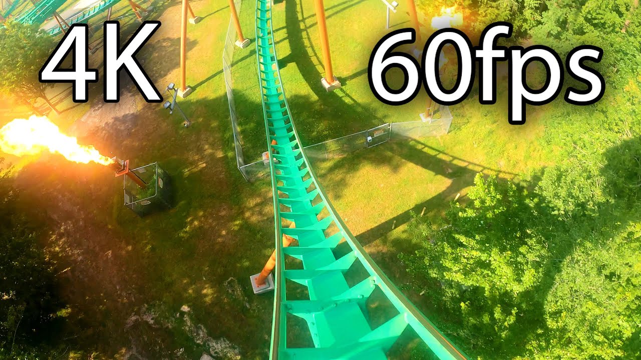Medusa Front Seat On-ride 4K POV @60fps Six Flags Great Adventure ...