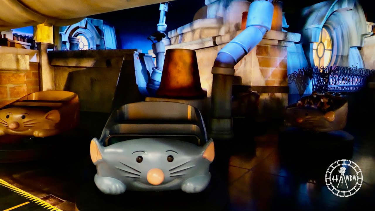 Remy's Ratatouille Adventure At EPCOT - Full Ride Experience In 4K | Walt Disney World Florida ...
