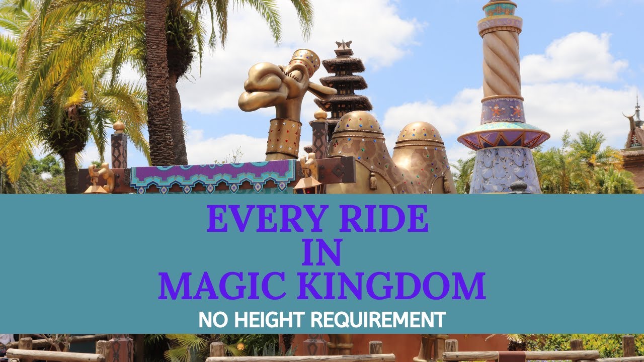 Every Ride In Magic Kingdom With No Height Requirement | Theme-Park.org