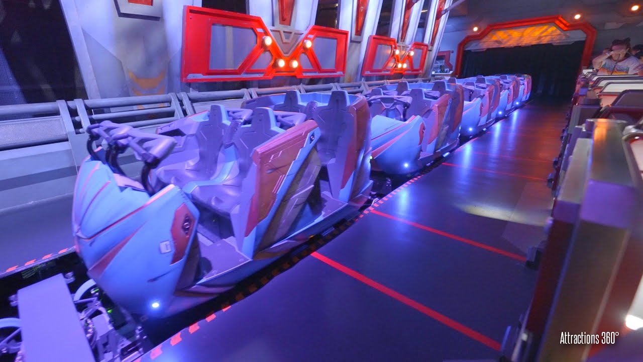 Guardians Of The Galaxy Ride At Walt Disney World EPCOT | Cosmic Rewind ...