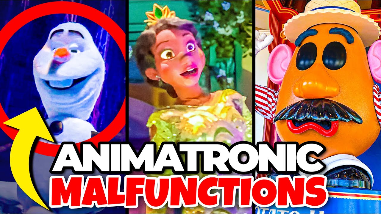 Top 10 Disney Fails & Animatronic Malfunctions Pt 20 | Theme-Park.org
