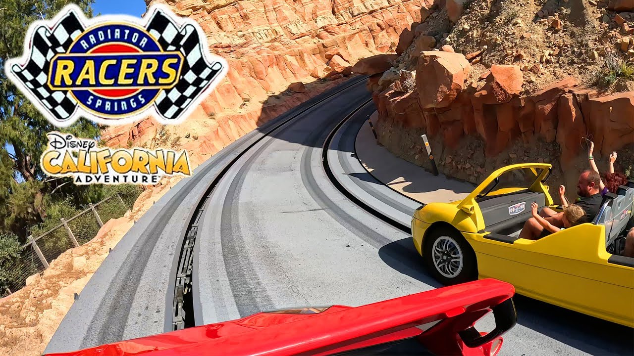 Radiator Springs Racers 4K Front Seat POV - Disney California Adventure ...