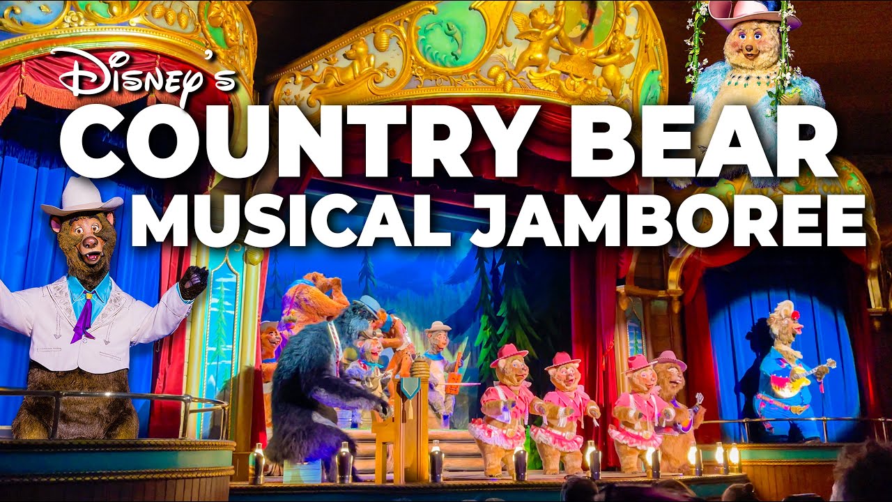 NEW Country Bear Musical Jamboree - FULL SHOW Multi-Angle [4K] Magic ...