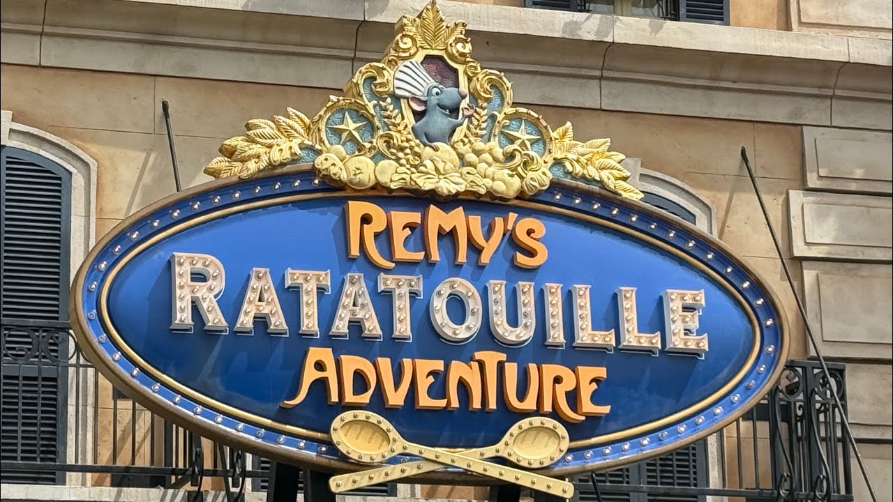 EPCOT Remy's Ratatouille Adventure 2025 Ride POV In 4K | Walt Disney ...