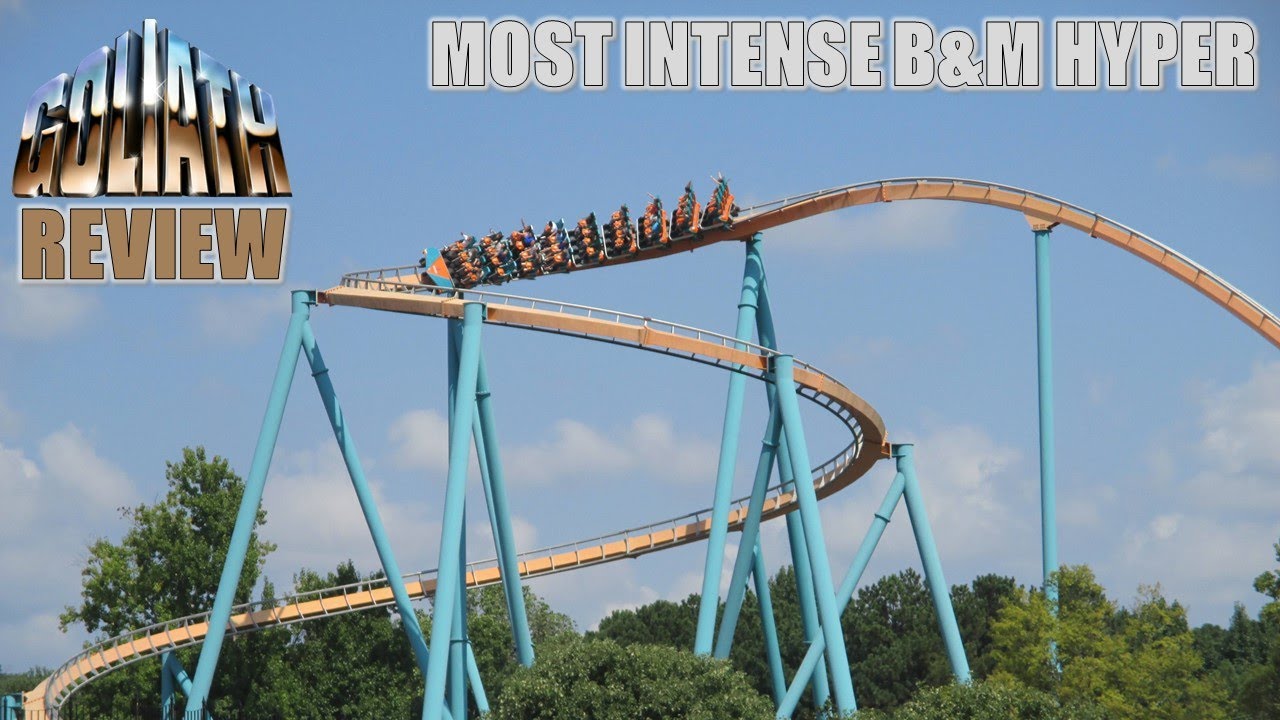 Goliath Review, Six Flags Over Georgia Bolliger & Mabillard Hyper ...